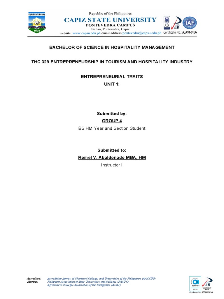 CAPSU HEADER Reading Analysis | PDF | Entrepreneurship | Project Management