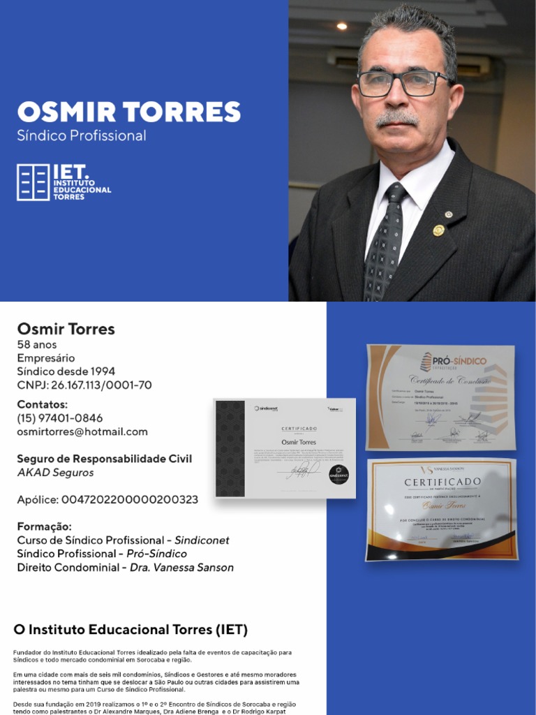 Proposta Osmir Torres | PDF