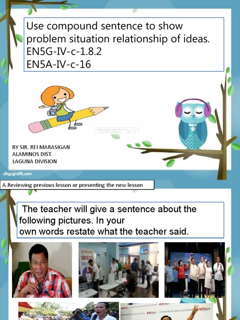 Grade 5 PPT English Q4 W3 Day 2 | PDF | Linguistics | Language Mechanics