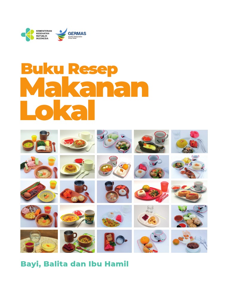Buku Resep Makanan Lokal Bayi, Balita Dan Ibu Hamil | PDF