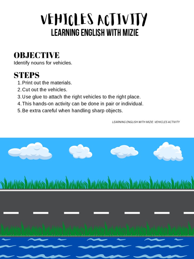Vehicles Activity | PDF