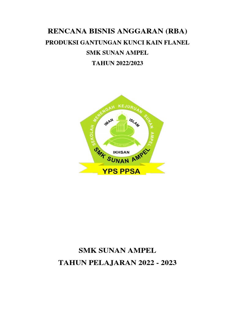 Rencana Strategis (Renstra) Rencana Bisnis Anggaran (RBA) Program Kerja | PDF