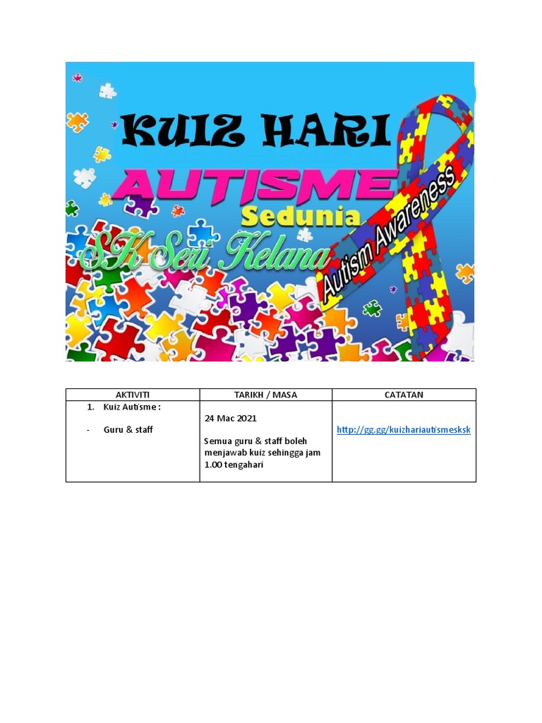 Kuiz Autisme | PDF