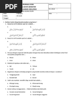 Soal Agama Kelas 4 Semester 2 Kurikulum Merdeka | PDF