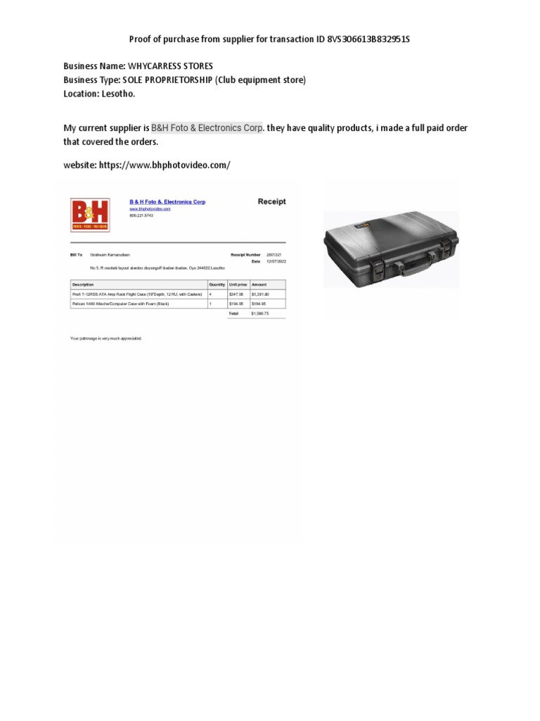 Supplier Purchase Confirmation | PDF | Law