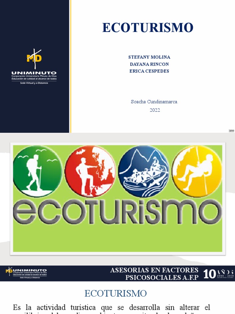 ECOTURISMO | PDF | Turismo | Entorno natural