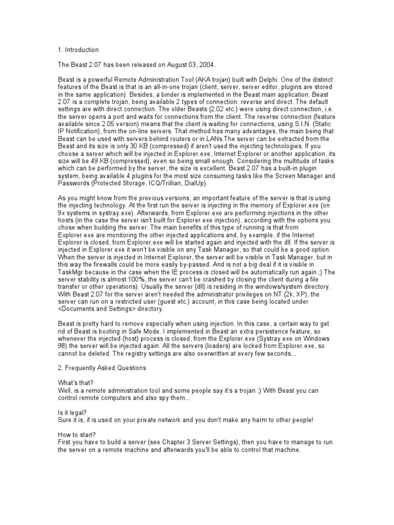 Beast 2.07 Download - bestifile