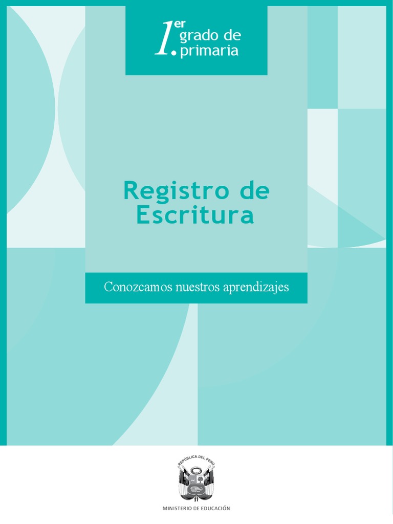 Registro de Escritura 1B | PDF | Sílaba | Escritura