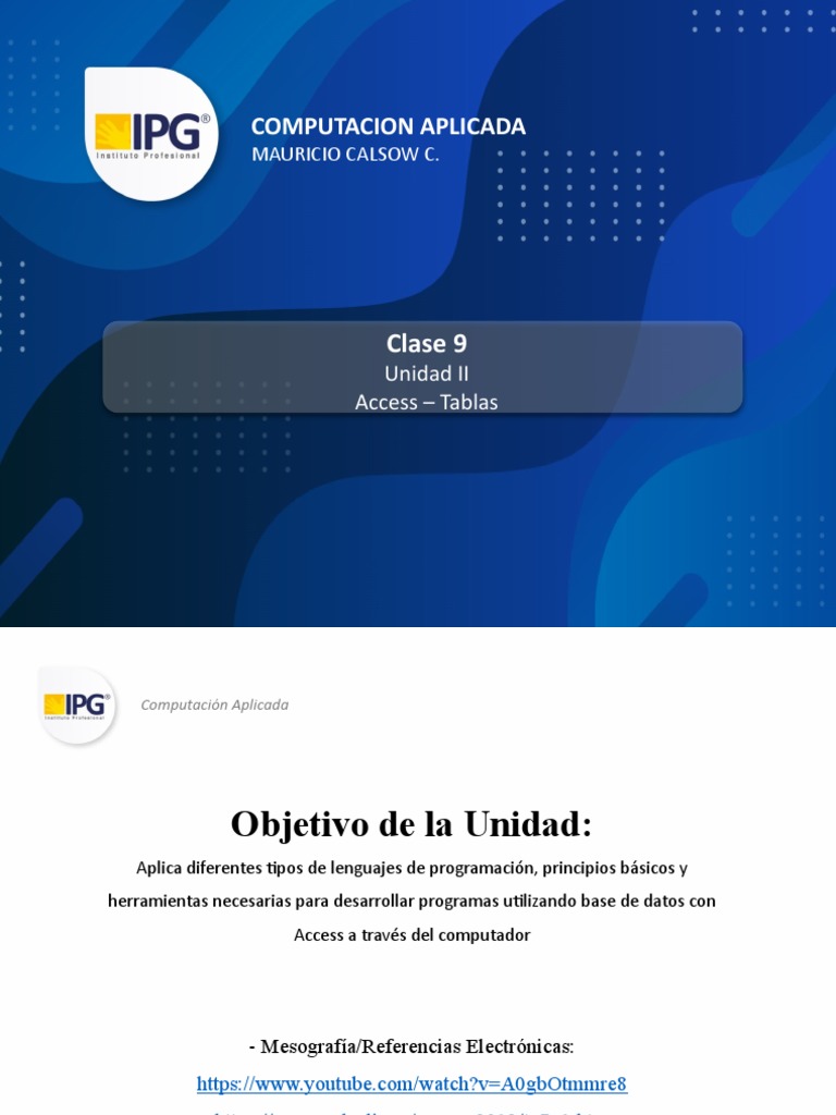 Clase9 Access4 | PDF | SQL | Bases de datos
