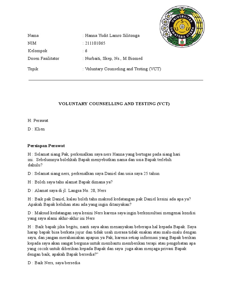 21-065 - Hanna Yudit L.S - (Prak Dewasa) VCT | PDF