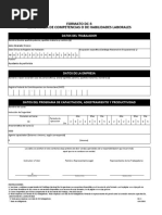 Formato DC 3 Microsoft Word | PDF