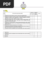 CRLA- ASSESSMENT TOOL for POST TEST | PDF
