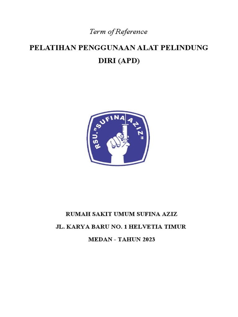 TOR Penggunaan APD (Ppi 11.1 Ep 4) | PDF