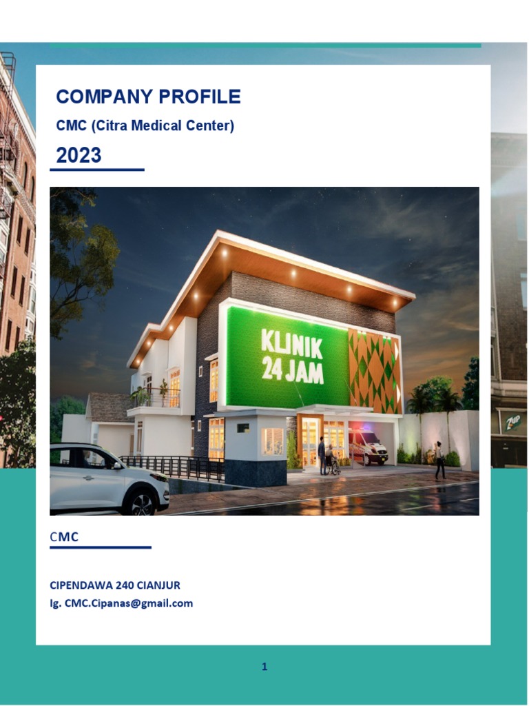 Profil Klinik Citra Medical Center Cianjur | PDF