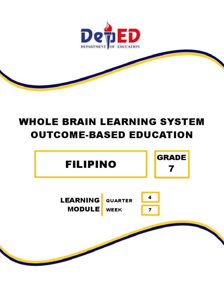 Q4 FILIPINO 7 WEEK 7 ZSP | PDF
