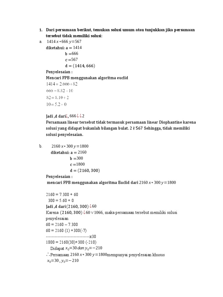Soal | PDF | Metode & Bahan Ajar