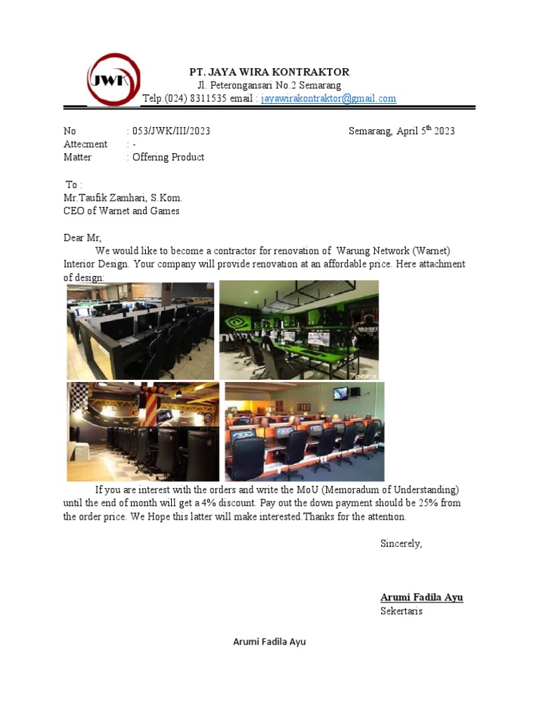 Offering Letter | PDF