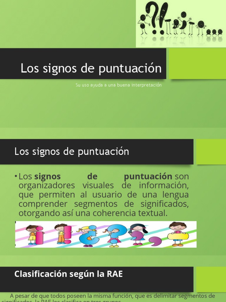 Los Signos de Puntuación | PDF | Coma | Texto