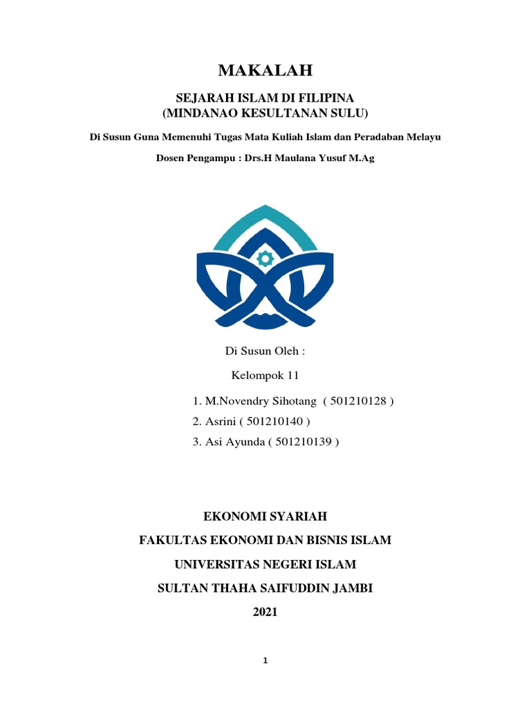 Sejarah Masuknya Islam Di Filipina | PDF