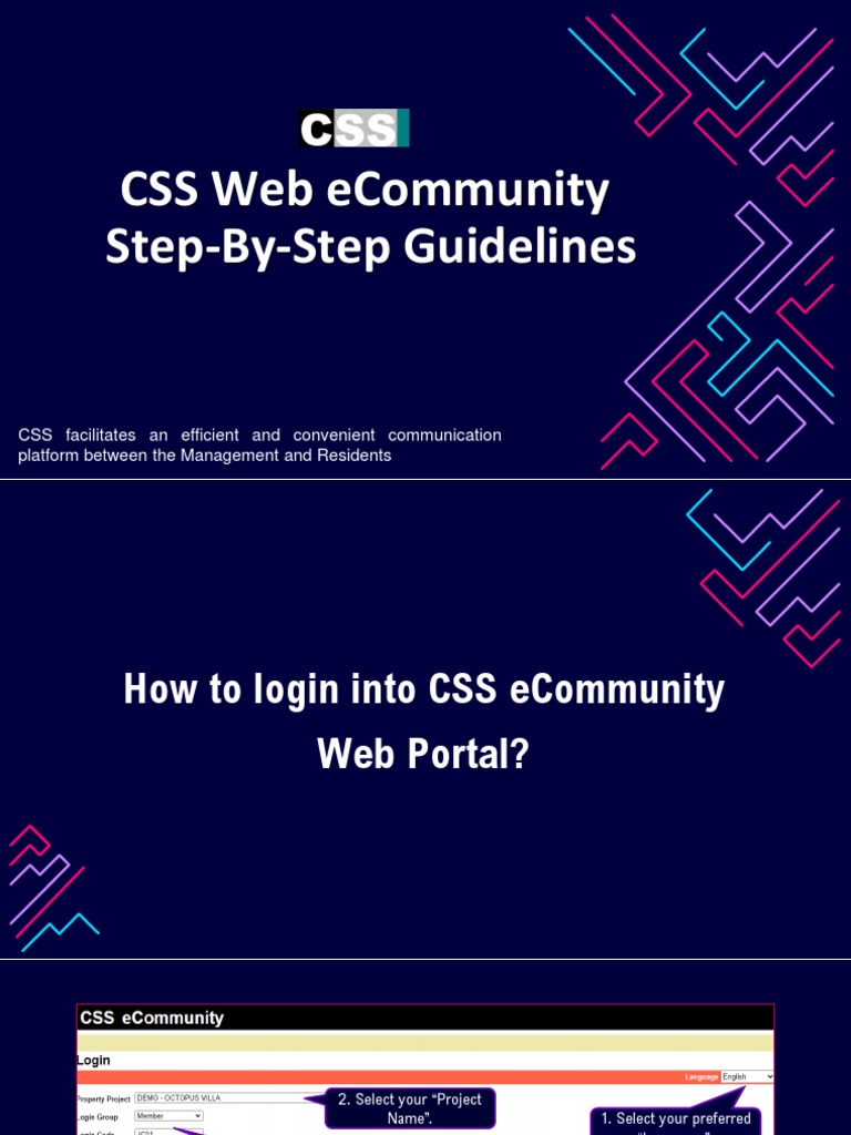 CSS Web Ecommunity Guideline (Resident's View) | Download Free PDF | World Wide Web | Internet & Web