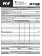 BIR Form No. 1709 Final PDF | PDF | Taxpayer | Withholding Tax
