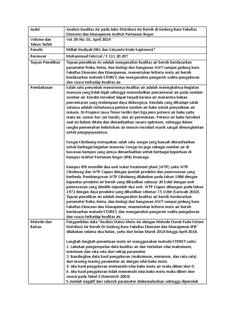 Review Jurnal Ari | PDF