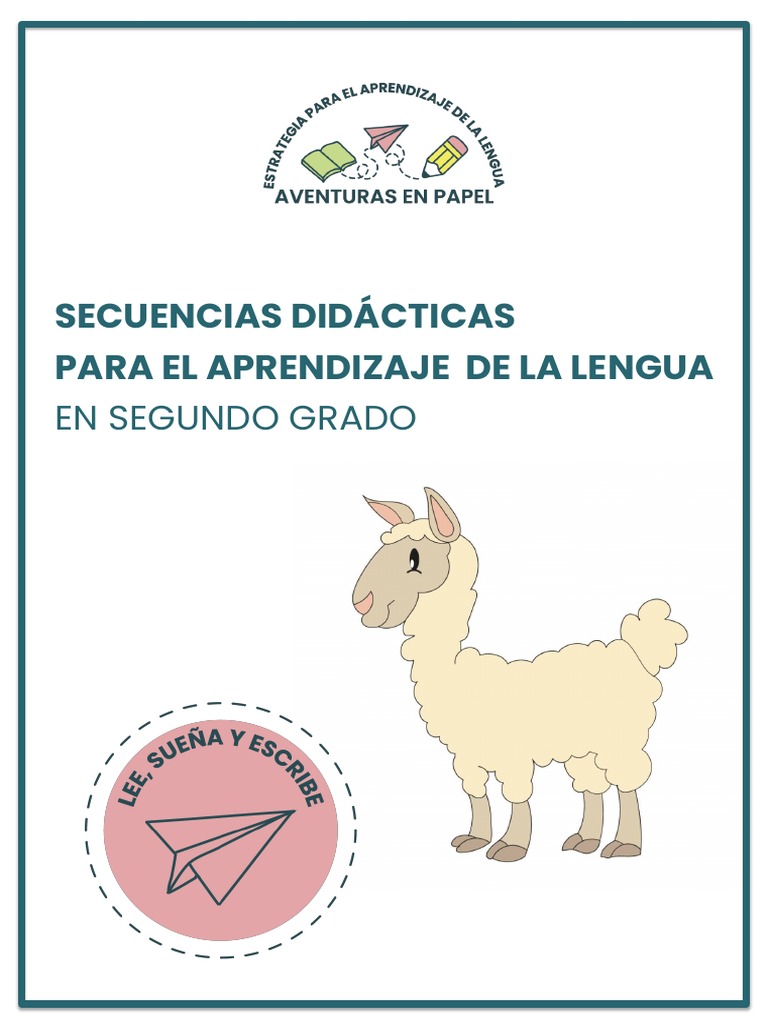 Bloque 2 Segundo Grado Secuencia | PDF | Palabra | Escritura