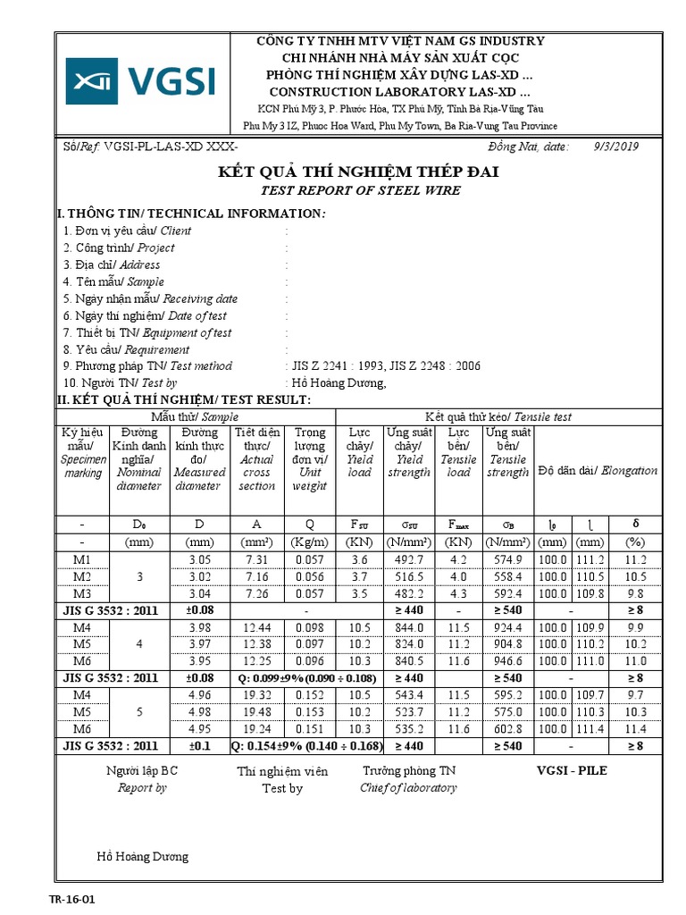 Tr-16-01-Jis G3532 | PDF