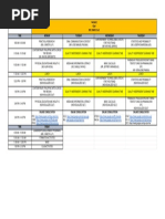 Remedial Time Table | PDF