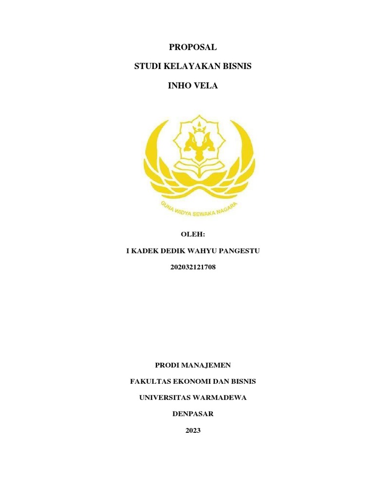 Bab III Inho Vela - I Kadek Dedik Wahyu Pangestu - 708 | PDF