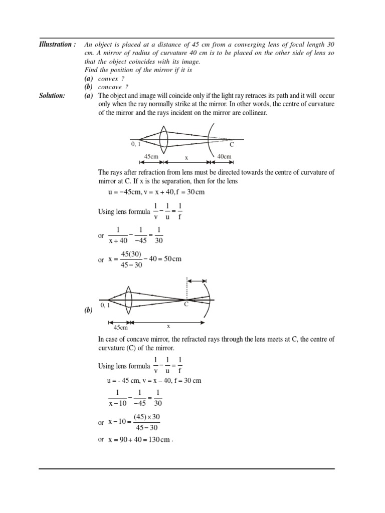 Optics-02 - Theory (26-38) | PDF | Optics | Mirror