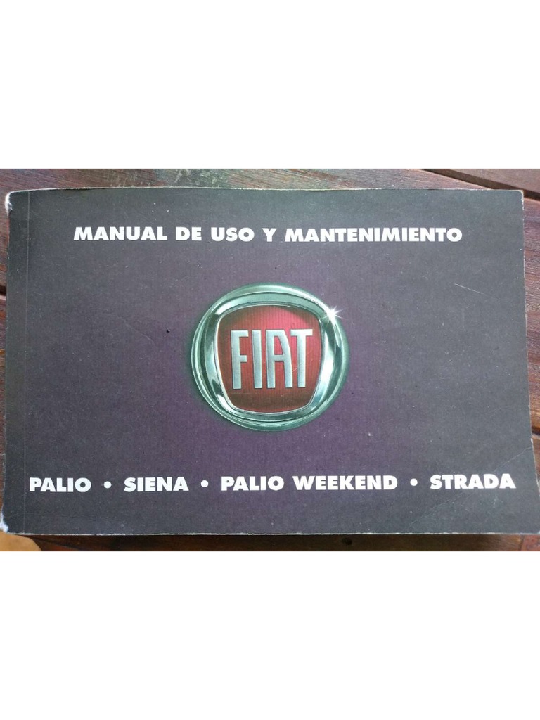 Manual Fiat PALIO-SIENA-PALIO WEEKEND-STRADA | PDF