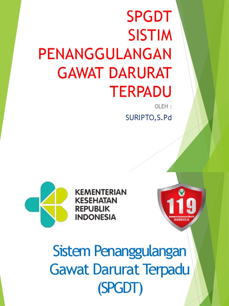 Revitalisasi SPGDT EMS 119 JKT | PDF