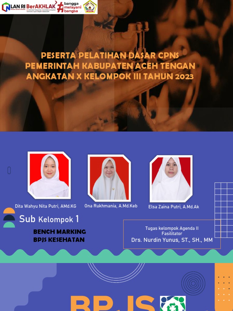 Tugas Kelompok III - Agenda II Sub Kelompok I - Bench Marking Nilai BerAKHLAK | PDF ...