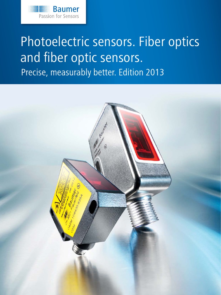 Photoelectric Sensors. Fiber Optics and Fiber Optic - Baumer Group ...
