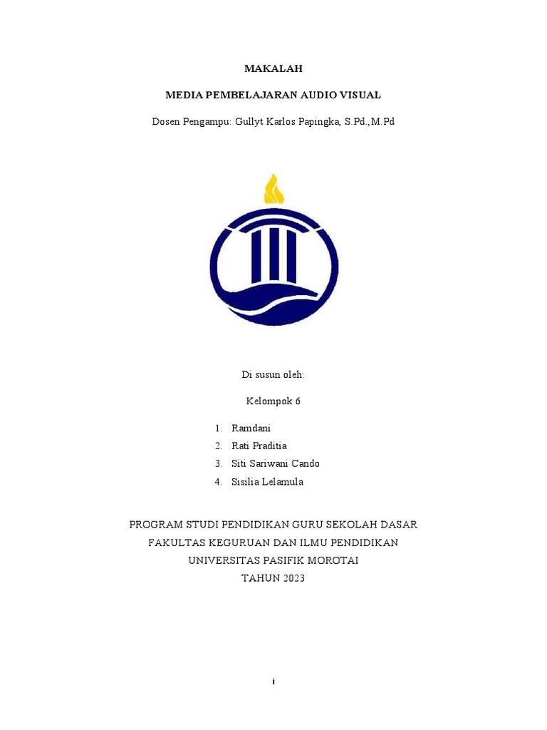Media Audio Visual | PDF | Karier & Perkembangan