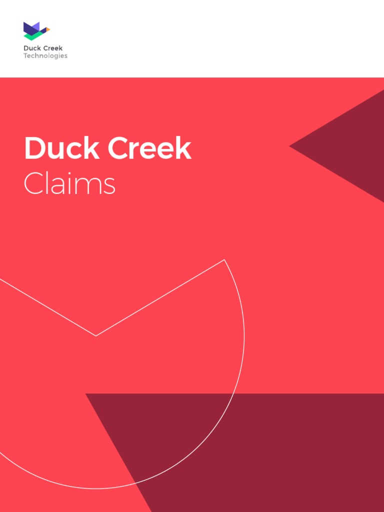 Duck Creek Claims Brochure | PDF | Automation | Product Lifecycle