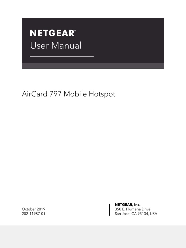 Netgear AC797 UM EN | PDF | Wi Fi | World Wide Web