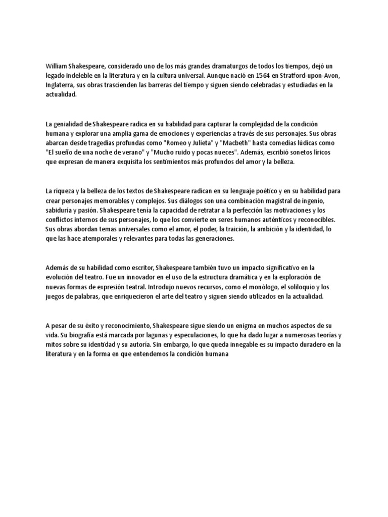 Ensayo Del William | PDF