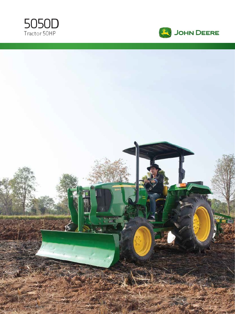 Tractor John Deere 5050D (50 HP) | PDF | Tractor | Vehicles