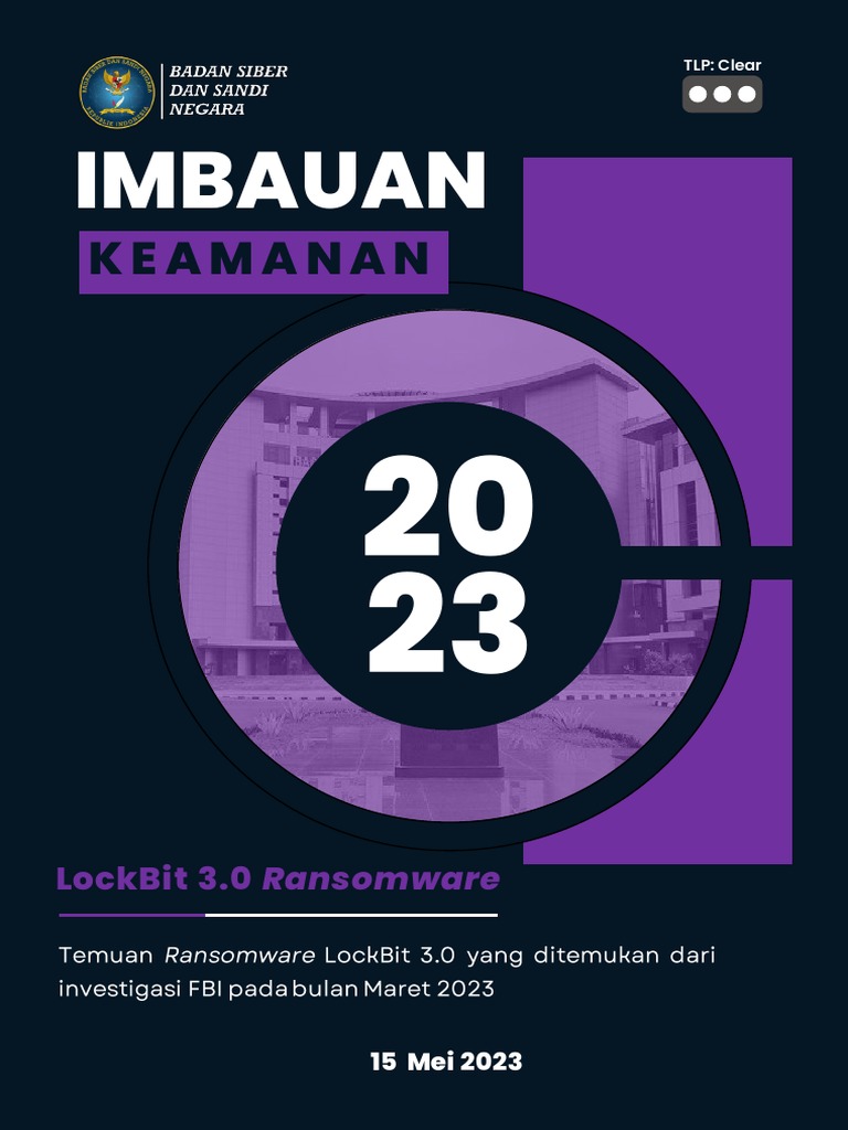LockBit 3.0: Ancaman dan Mitigasi | PDF | Bisnis | Komputer