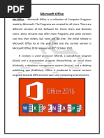 Complete Notes MS Word 2020 21 | PDF