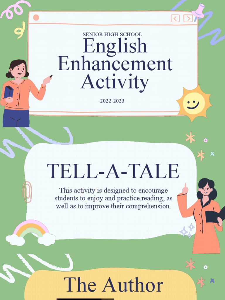 English Enhancement Activity Tell-A Tale | PDF | Social Science