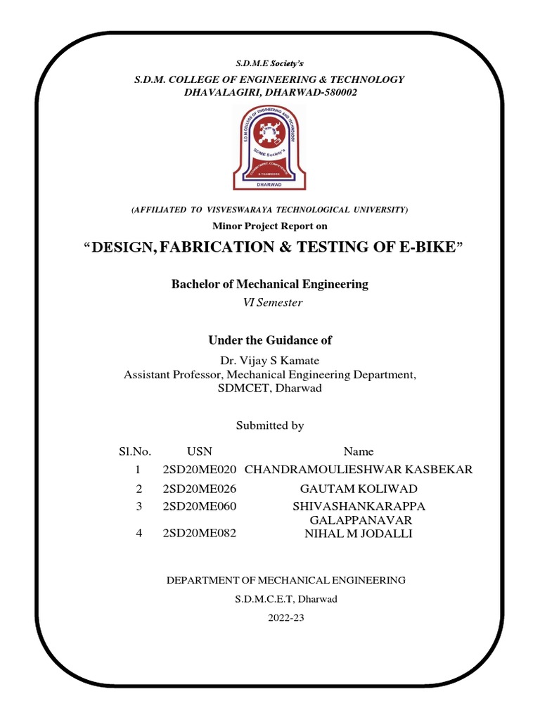 6th Sem Project Report-5 | Download Free PDF | Electric Vehicle | Plug ...