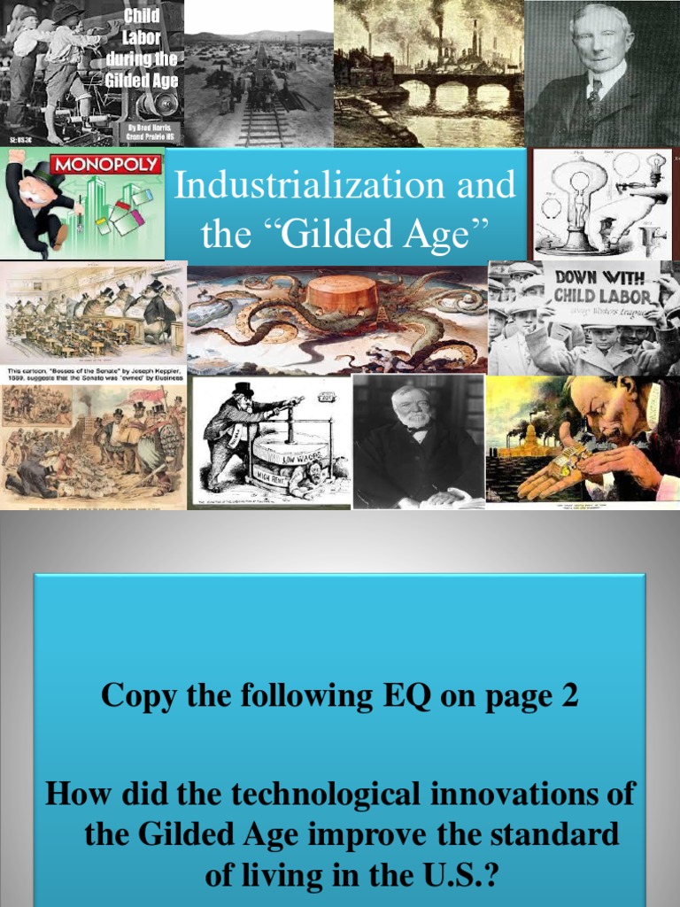 Industrialization in The Gilded Age - 230517 - 094255 | PDF | American ...