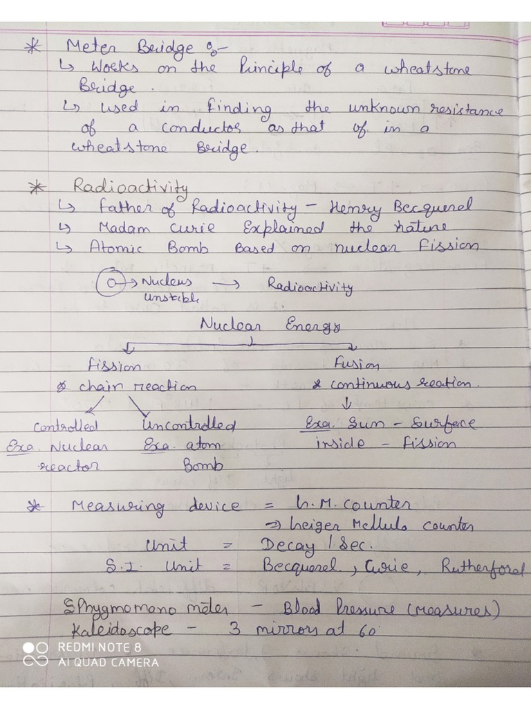 Chemistry Notes | PDF