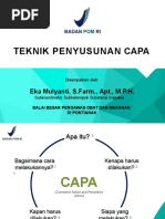 Petunjuk Pengisian CAPA | PDF