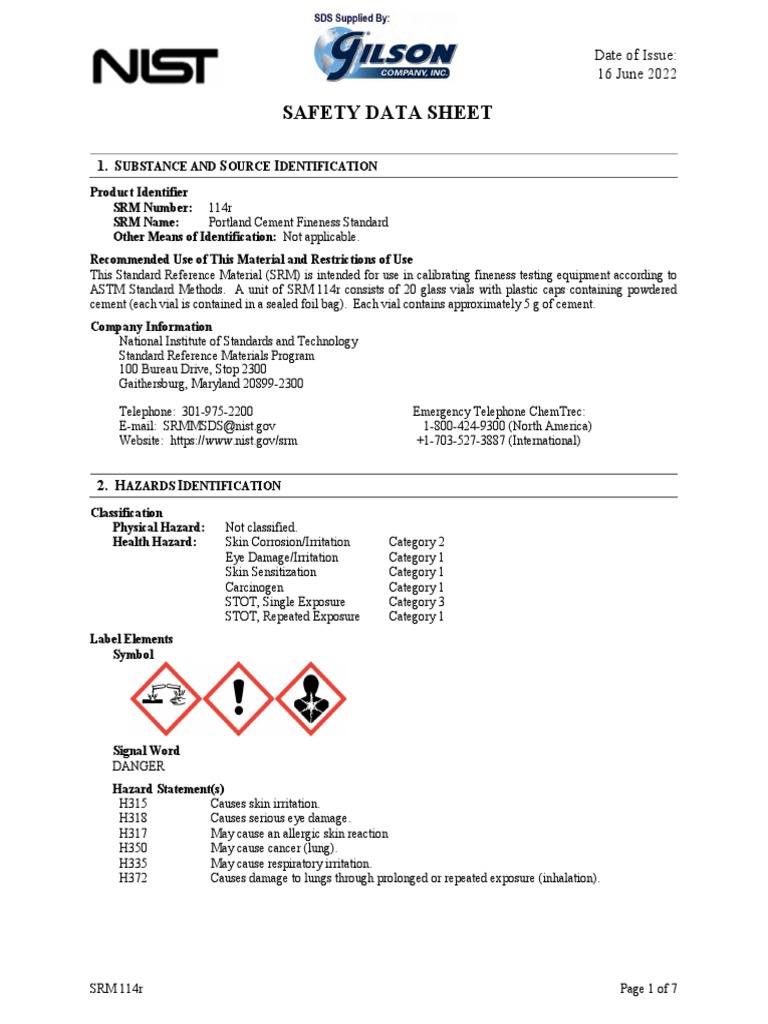 BS 50 | PDF | Cement | Toxicity