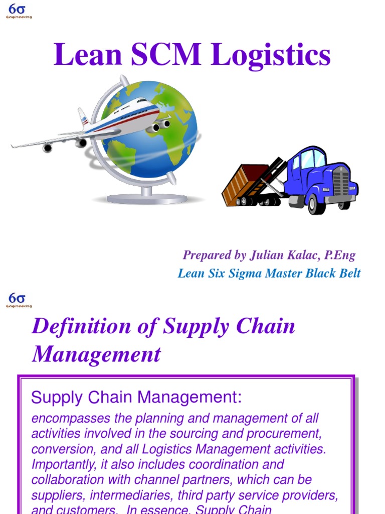 Lean Logistics | PDF | Logistics | Supply Chain Lean Logistics | PDF | Logistics | Supply Chain