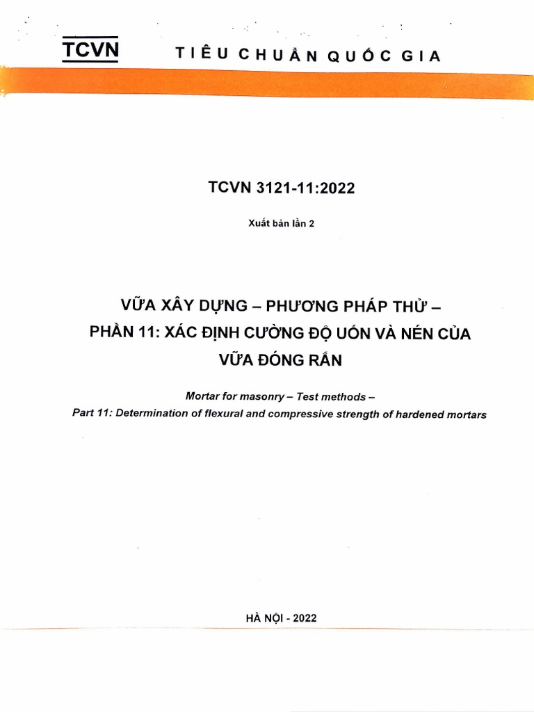 TCVN 3121-11 - 2022 | PDF